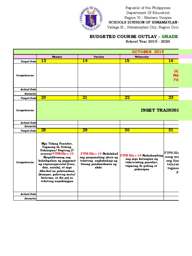 FILIPINO7 BCO 3RD Quarter | PDF