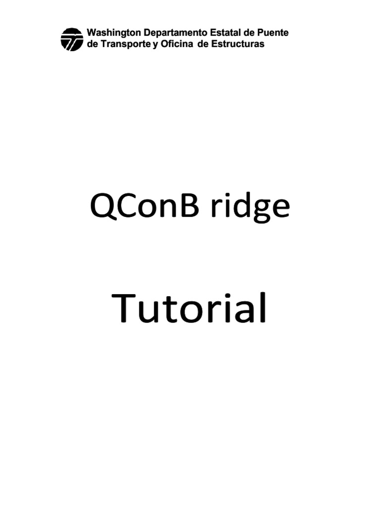 Tutorial de QConBridge para Puentes | PDF | Puente | Software