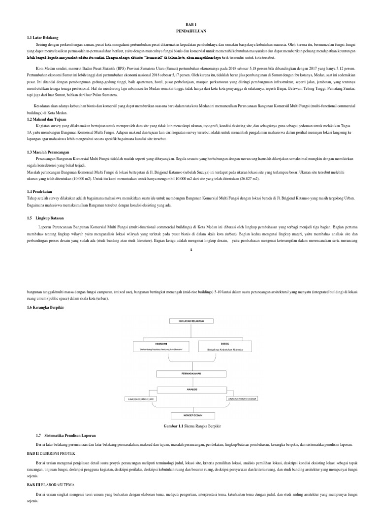Laporan Analisa Tapak | PDF