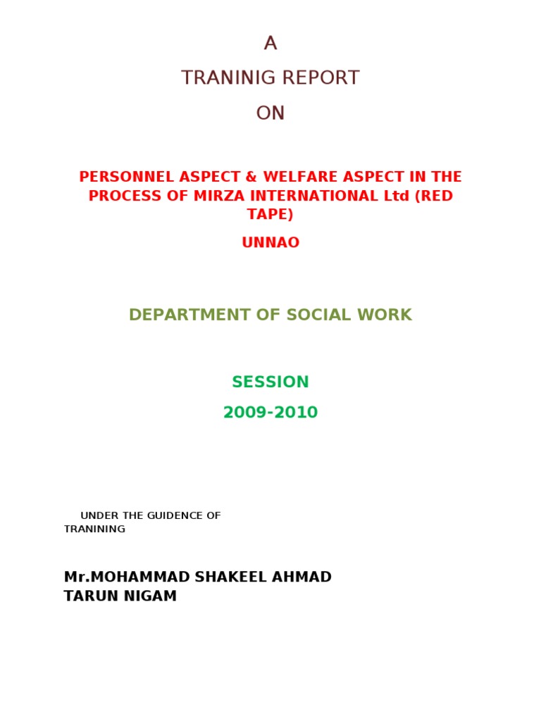 Mirza Hrm Project Pdf Human Resource Management Human Resources