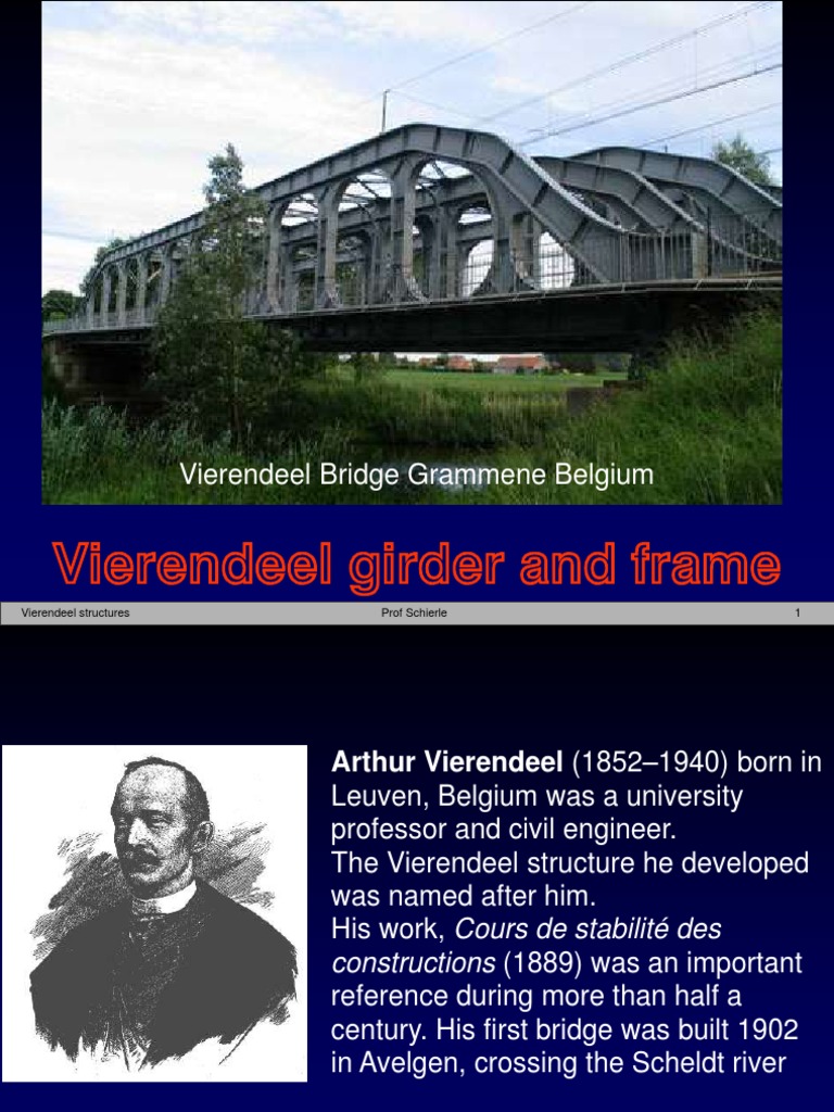 8-Vierendeel Truss Design PDF | PDF | Truss | Bending