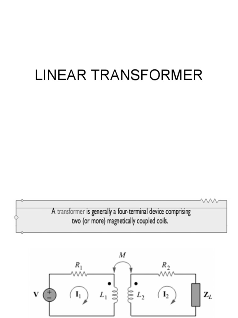 Linear Transformer | PDF | Transformer | Inductor