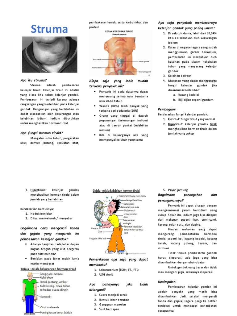 Leaflet Struma | PDF