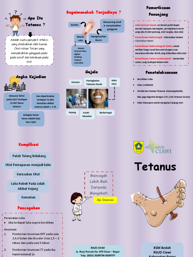 Leaflet Tetanus | PDF