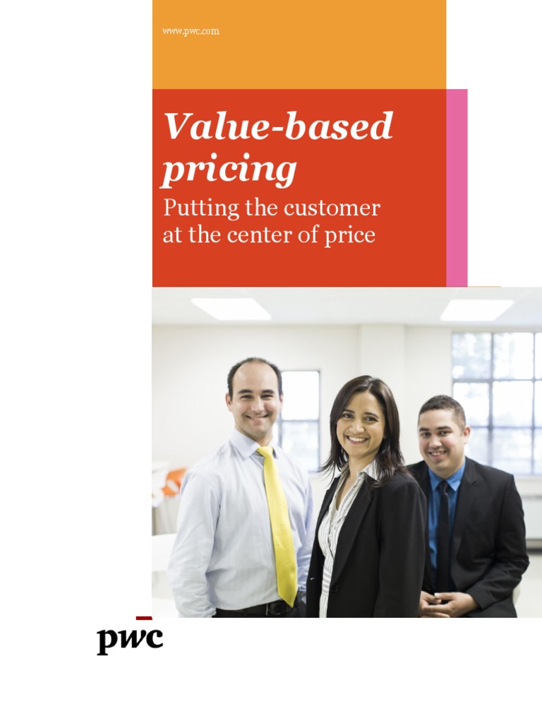 Value-Based Pricing Putting The Customer at The Centre of Price PDF ...