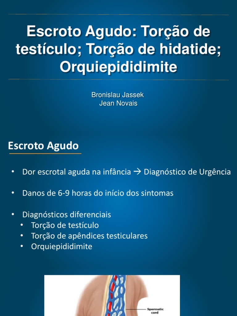 Escroto Agudo Jeanbronis | PDF