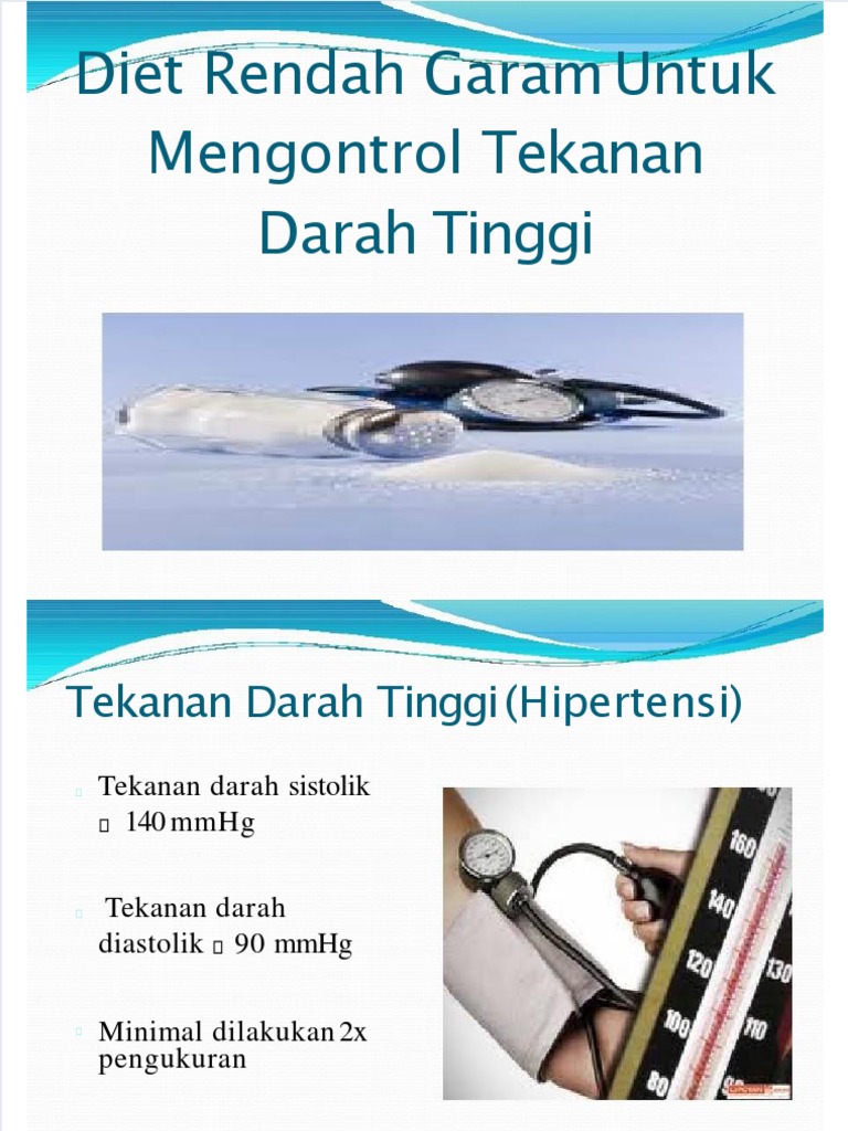 Diet Rendah Garam | PDF