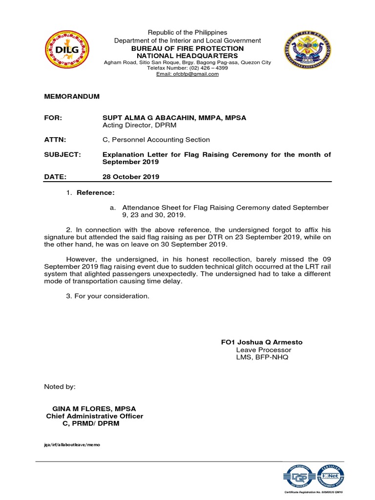 Flag Raising Ceremony Explanation | PDF