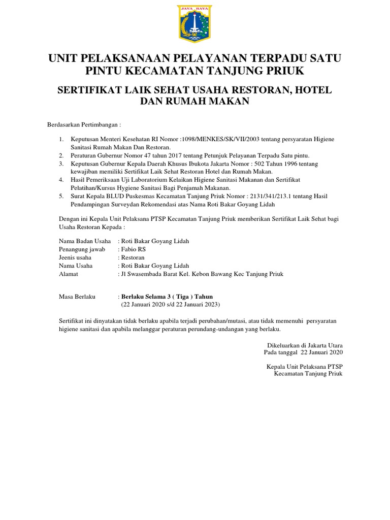 Surat-Laik Sehat | PDF