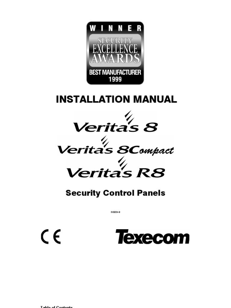 Texecom Control Panel Installation Guide | PDF | Fuse (Electrical ...