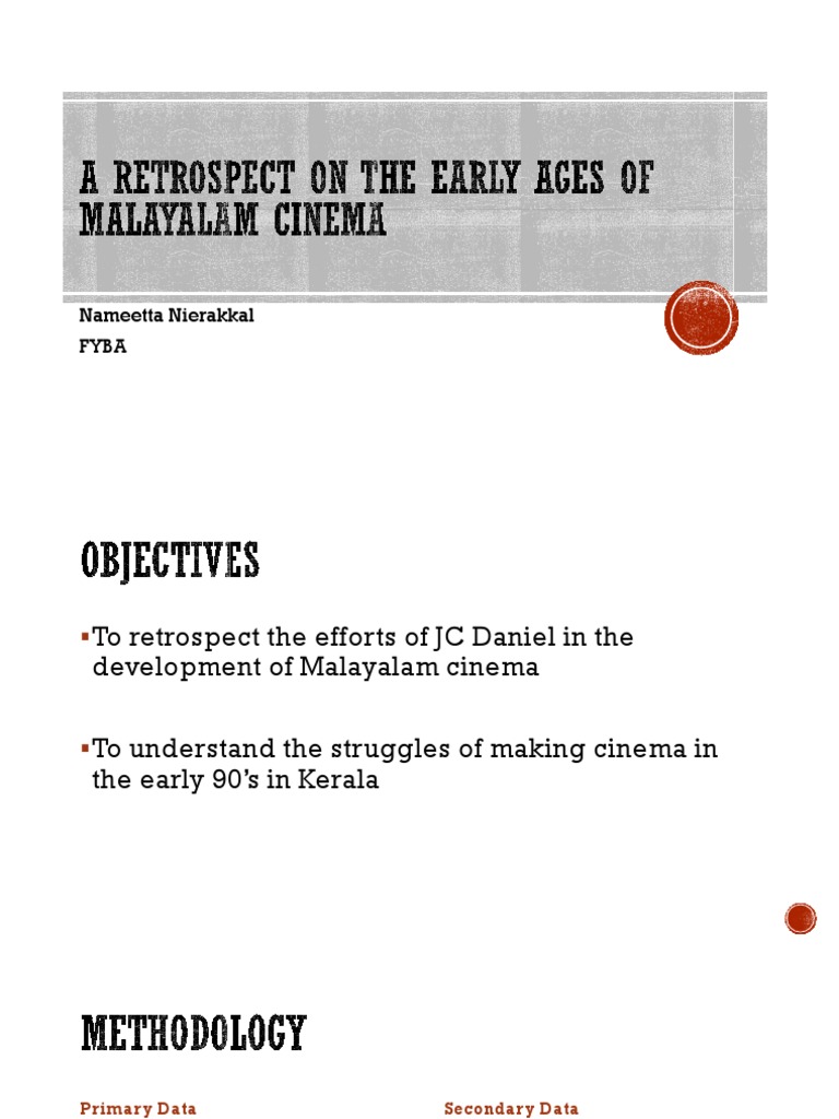 JC Daniel: Pioneer of Malayalam Cinema | PDF | Travel | Art