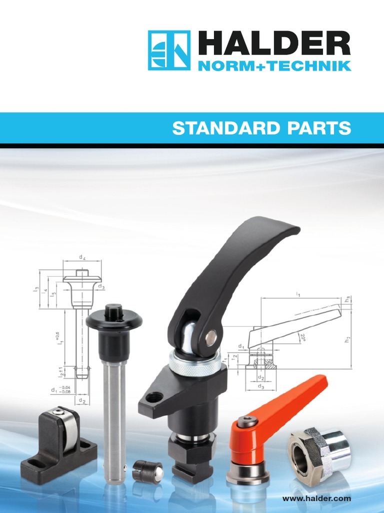 Halder Standarad Parts NEW PDF | PDF | Screw | Nut (Hardware)