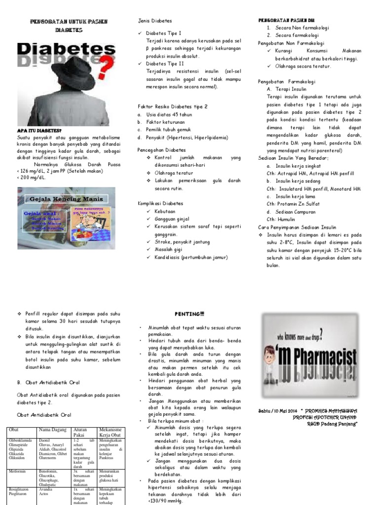Obat Diabetes: Benofomin dan Gludepatic | PDF
