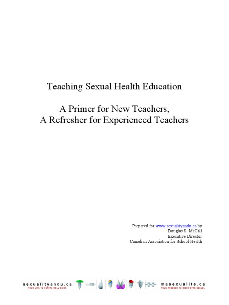 A Primer For Teaching Sexual Health Education | PDF | Teachers ...