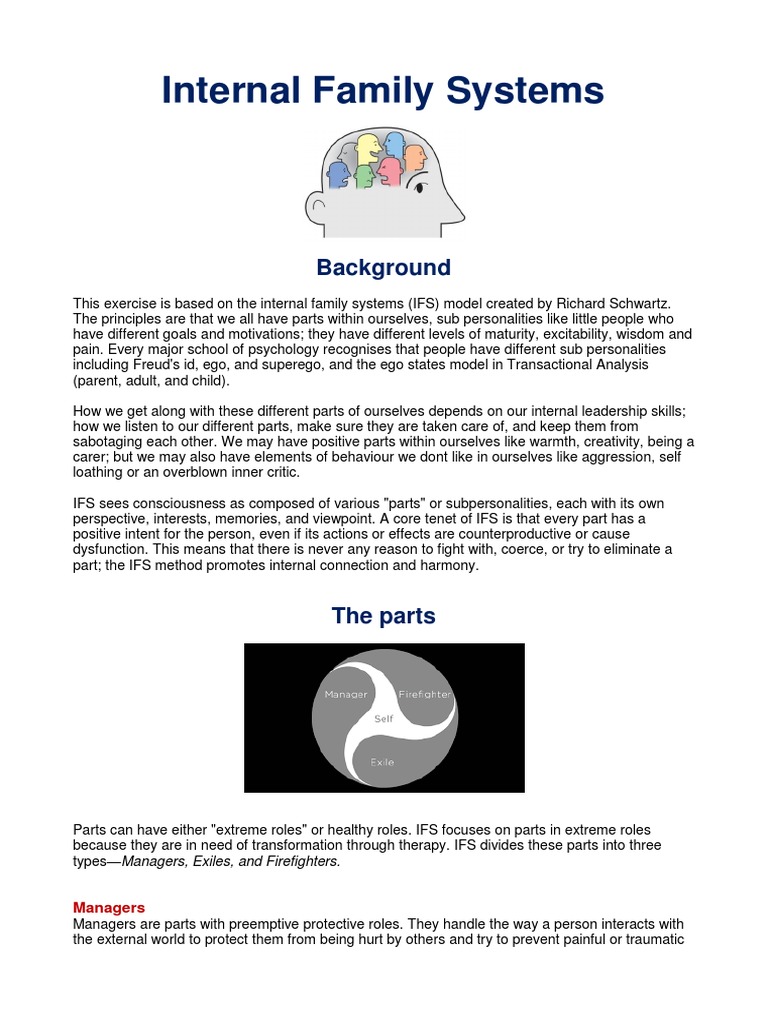 Internal Family Systems | PDF | Psychological Schools | Behavioural ...
