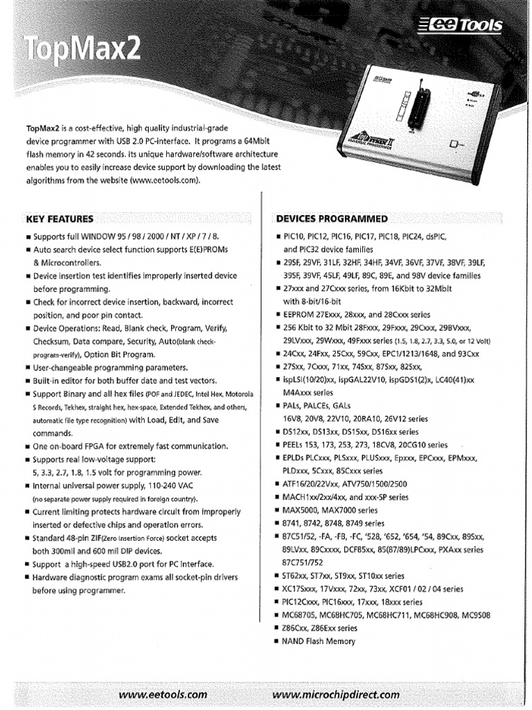 TopMax 2 Brochure | PDF