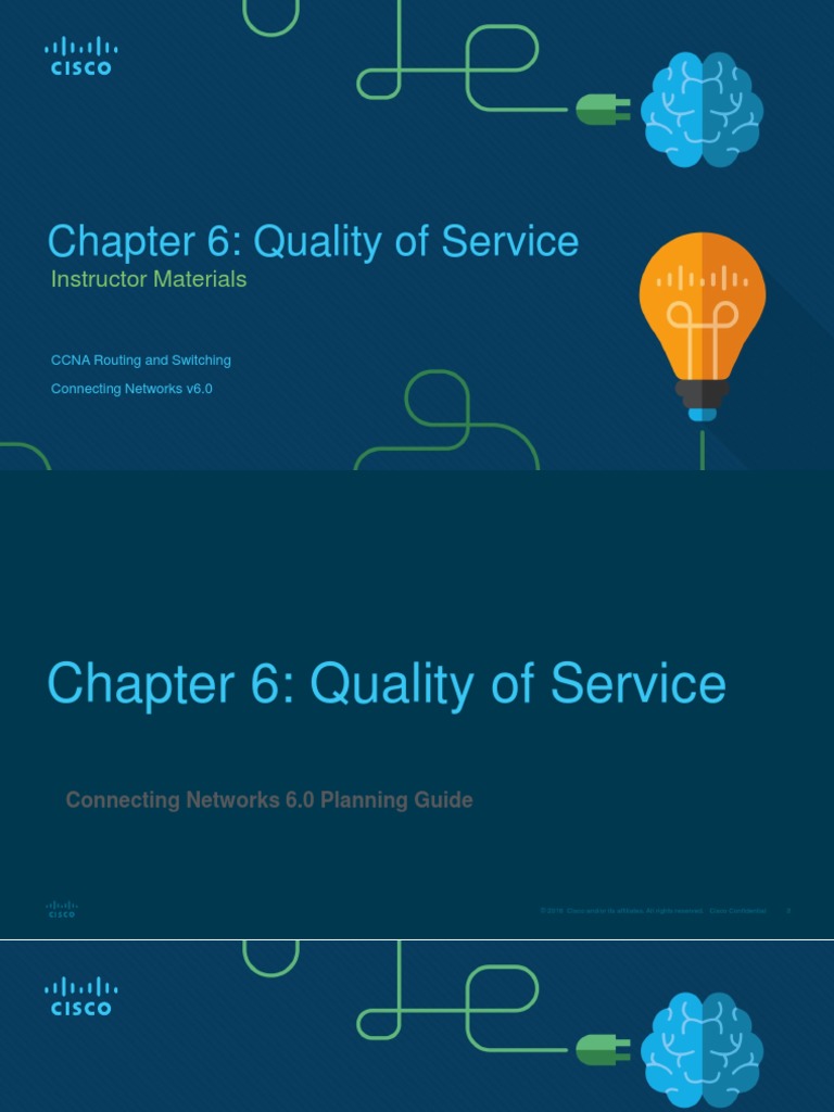 CNv6 instructorPPT Chapter6 | PDF | Quality Of Service | Network Congestion