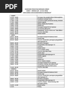 8 Contoh Rundown Acara Berbagai Event | PDF