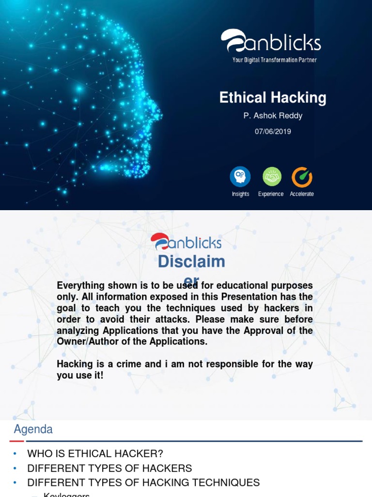 Ethical Hacking | PDF | Security Hacker | White Hat (Computer Security)