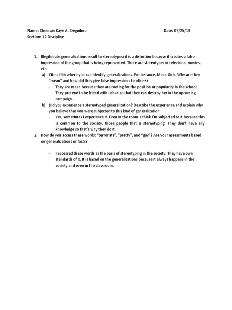 Activity On Methods of Philosophizing | PDF