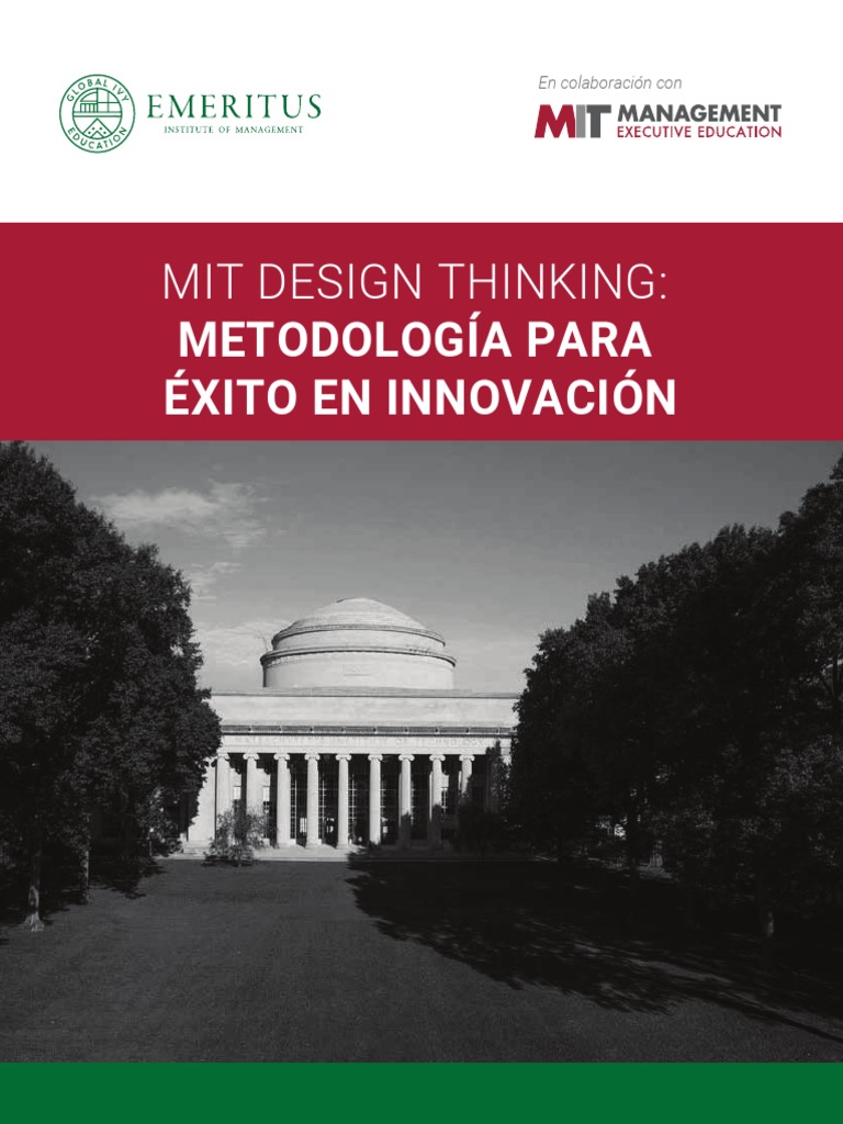 MIT Design Thinking | PDF | Instituto de Tecnología de Massachusetts ...
