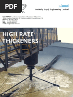 Thickener Design Calculations | PDF