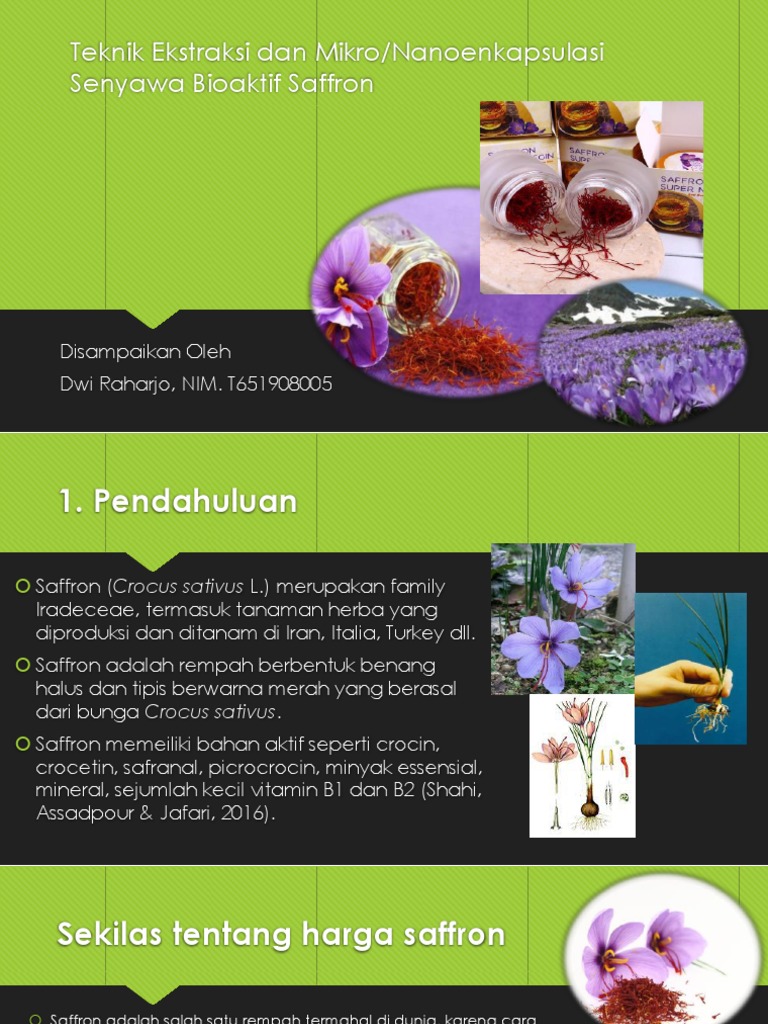 Dwi Raharjo - Techniques For Extraction and Micro Nanoenkapsulasi ...