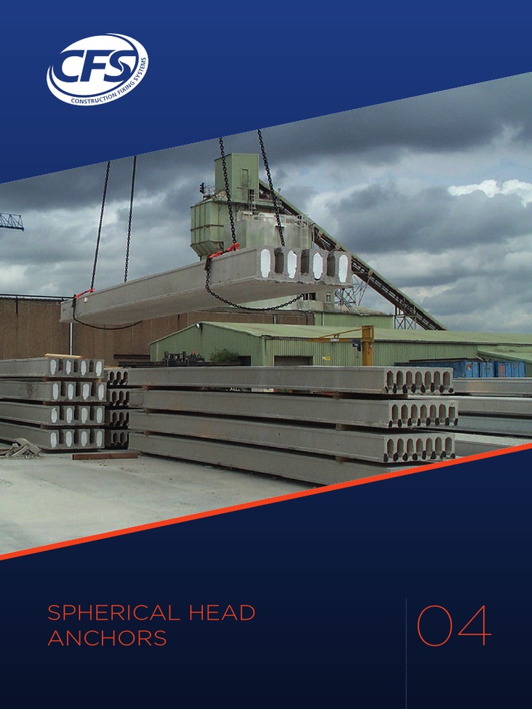 04 - Spherical Head Anchor - LR | PDF | Anchor | Beam (Structure)