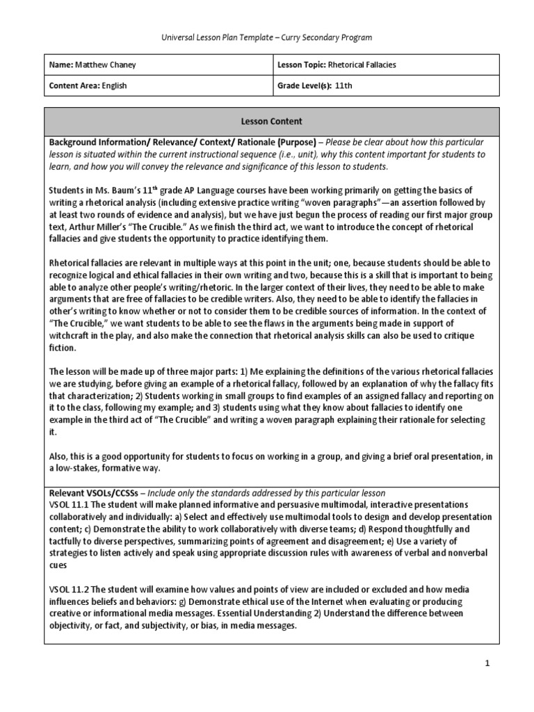 Understanding Rhetorical Fallacies | PDF | Fallacy | Argument