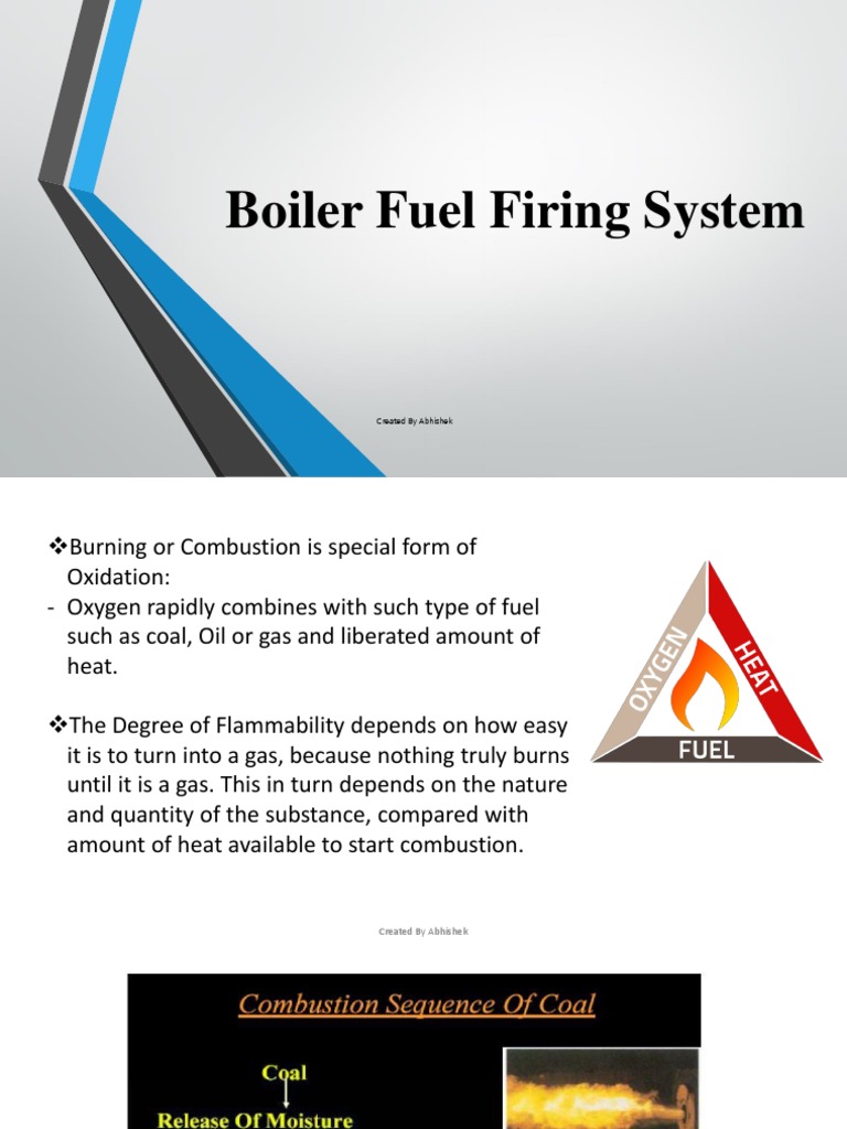 Boiler Fuel Firing System My | PDF | Fuel Oil | Combustion