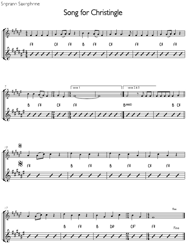 Song For Christingle | PDF