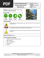 SOP For Assembly and Dismantling of Machine | PDF