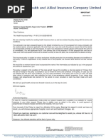 Hospital Tie Up Letter | PDF