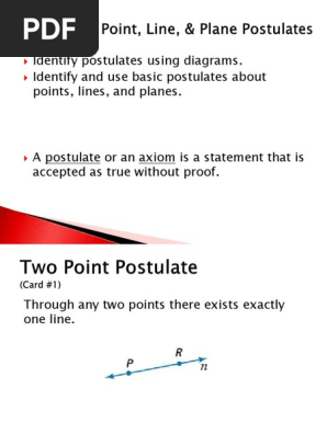 Unique Plane Postulate