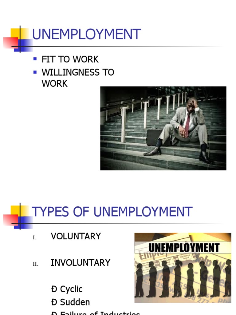 Unemployment: Fit To Work Willingness To Work | PDF