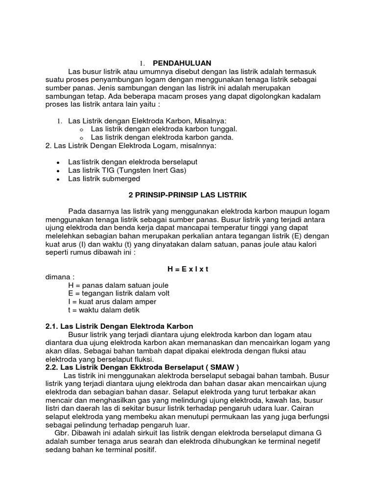 Materi Pengelasan Smaw | PDF