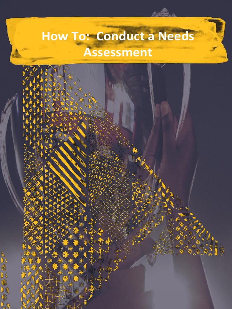 How To - Conduct A Needs Assessment PDF | PDF | Needs Assessment ...