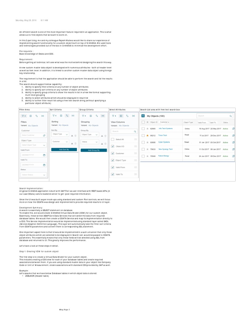 Blog | PDF | Databases | Object (Computer Science)