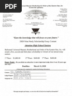 Sample Letter To Demit From The Masonic Lodge or Similar Bodies | PDF ...