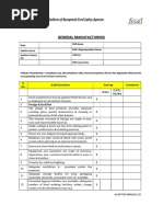 FSSAI CheckList | PDF | Food Safety | Hygiene
