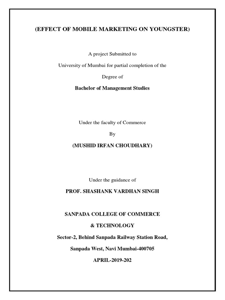 BLACK BOOK Project | PDF | Learning