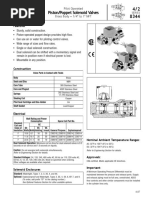 ASCO 8320 Solenoid Valve Catalog | PDF