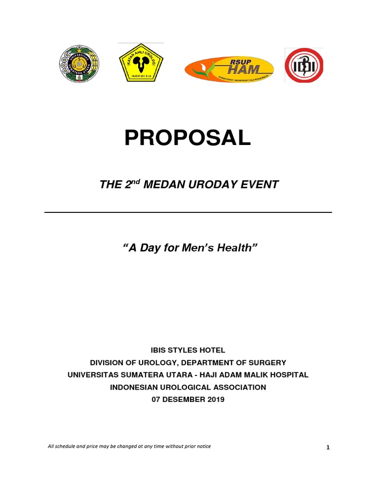 Proposal Uroday 2 - Final Edit November | PDF | Urology | Physician