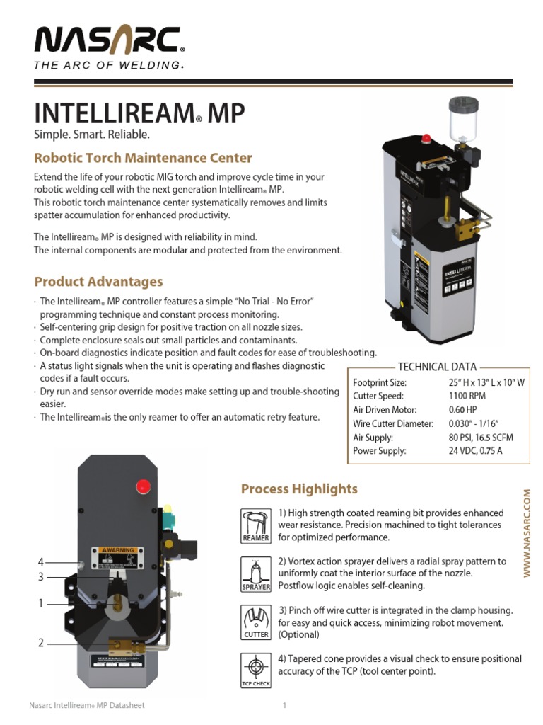 Intelliream MP | PDF | Manufactured Goods | Mechanical Engineering