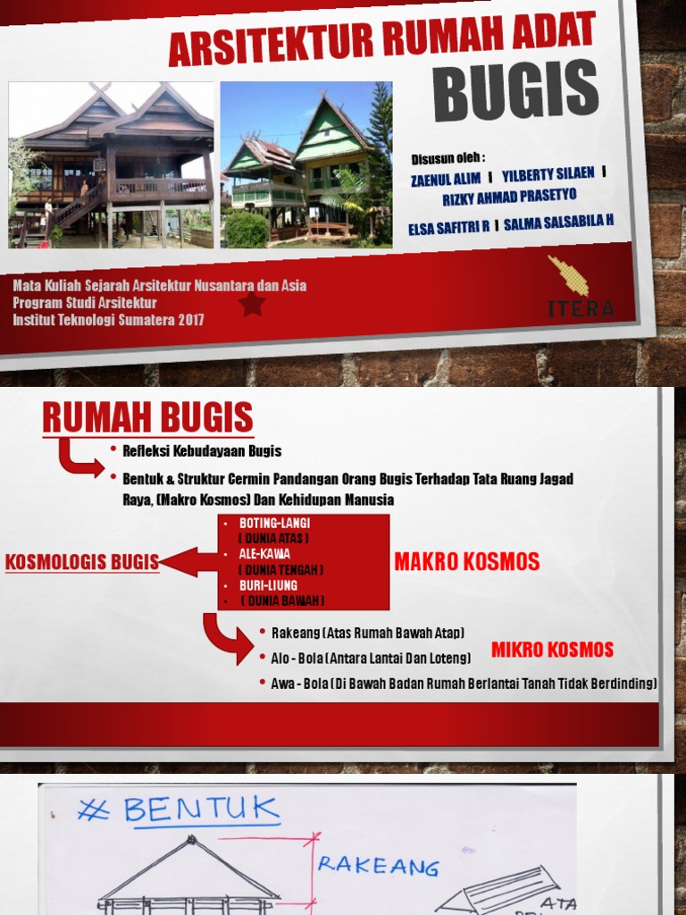 Arsitektur Rumah Adat Bugis | PDF