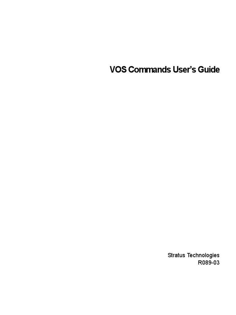 r089 03 | PDF | Command Line Interface | Subroutine