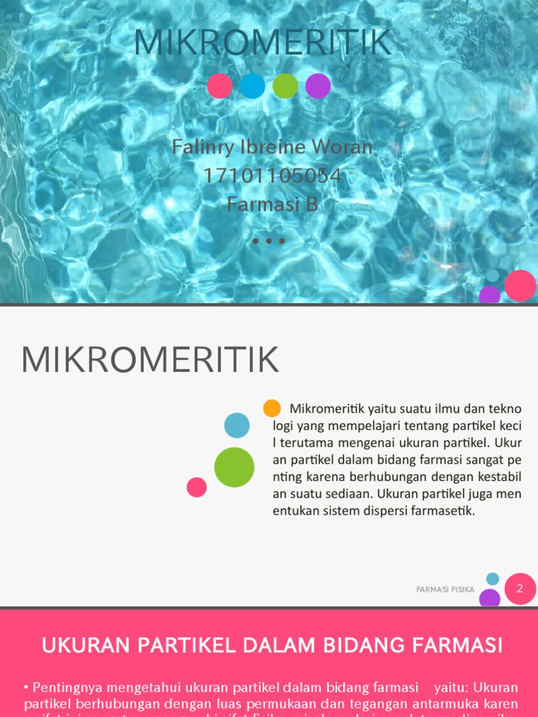 Mikromeritik 17101105054 | PDF