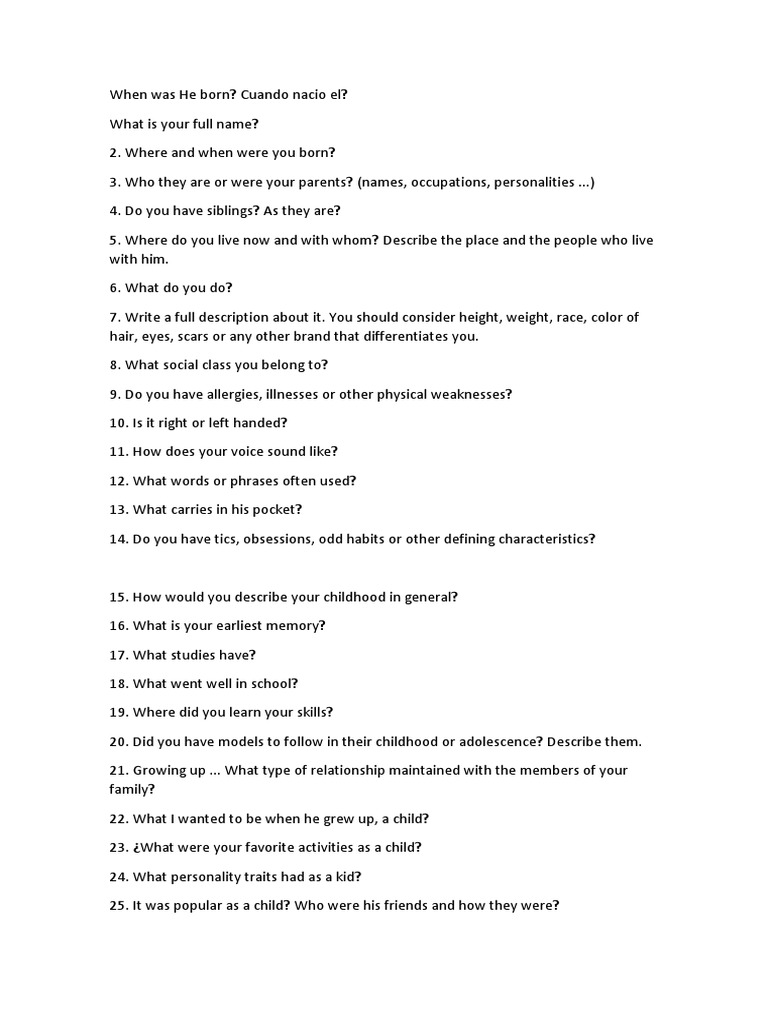 When Was He Born | PDF | Family | Interpersonal Relationships