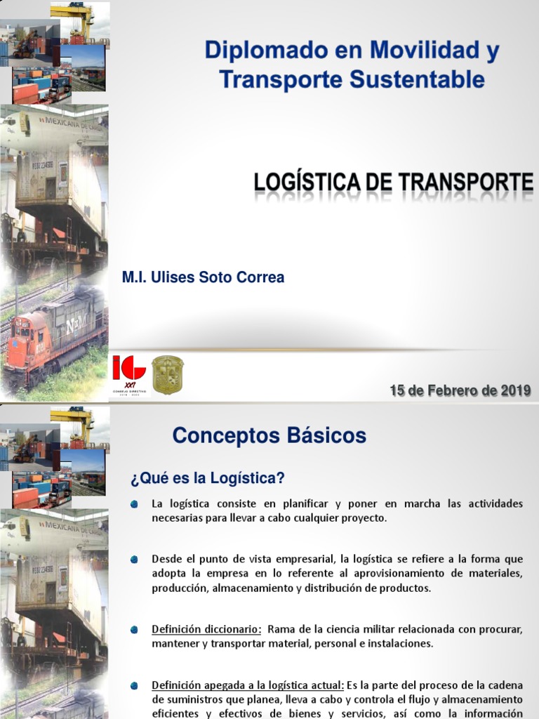 Diplomado Gto. Logística Trans PDF | PDF | Paleta | Logística