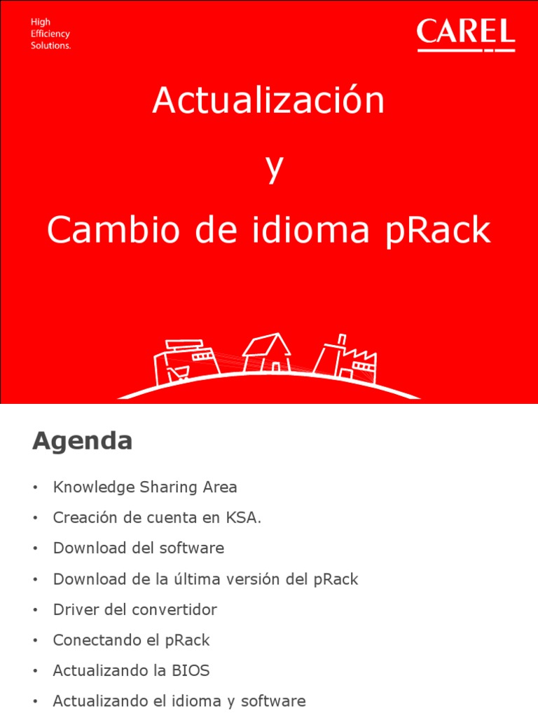 Descarga y Configuración de pRack CAREL | PDF | Tecnología digital ...